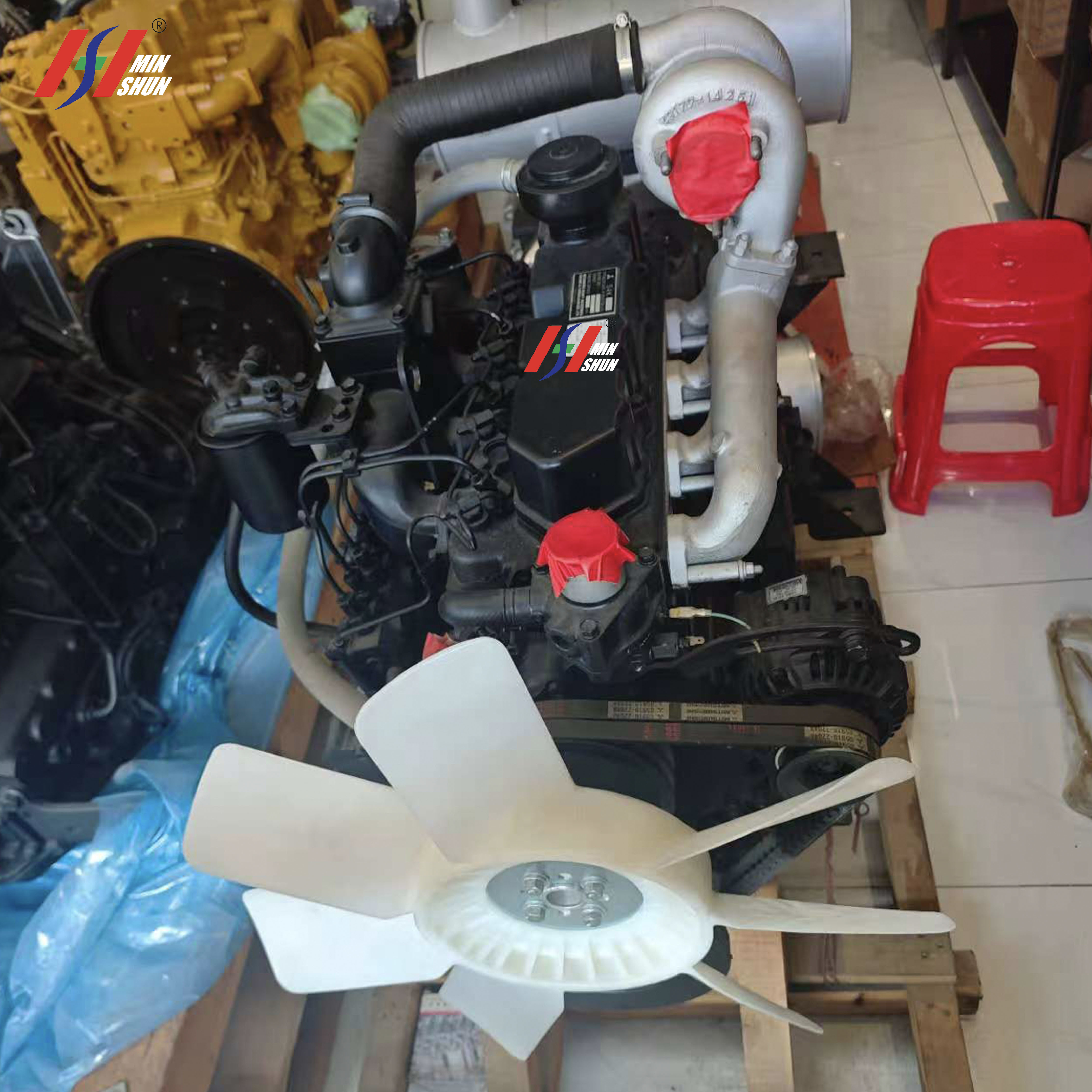 S4K-DT Mitsubishi Engine Four Stroke Turbocharged Diesel Engine 1500Rpm ...